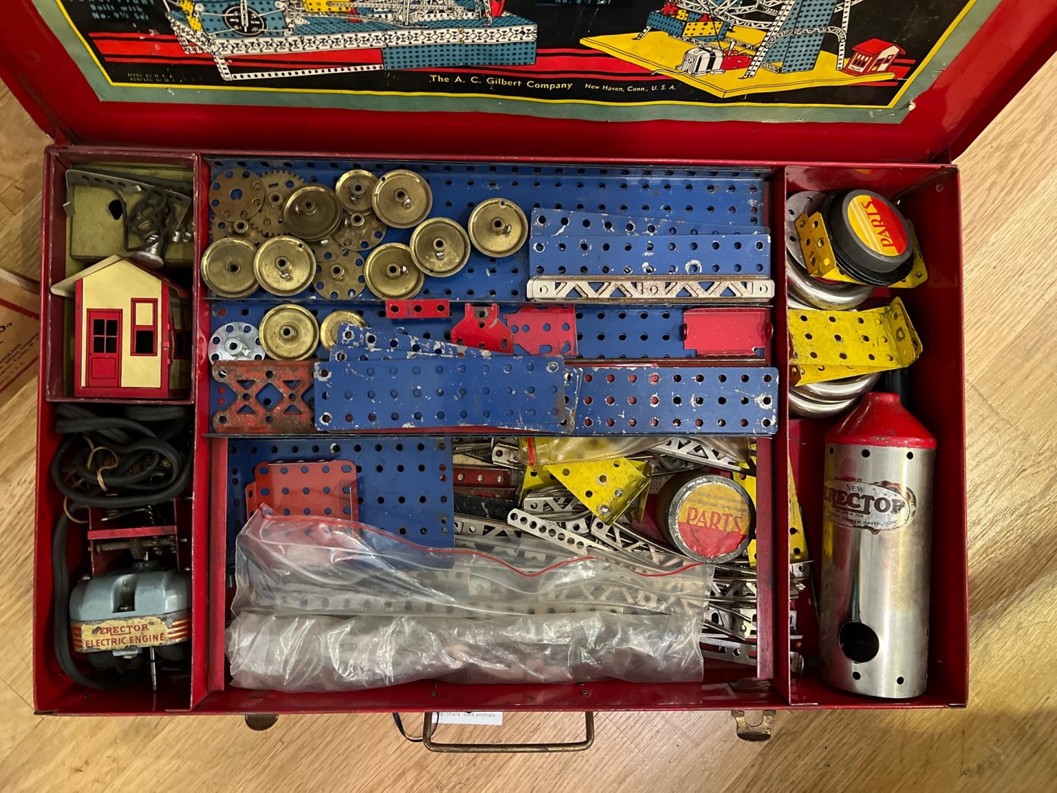 Vintage Erector Set All-Electric - Ark Antiques, La Jolla, CA